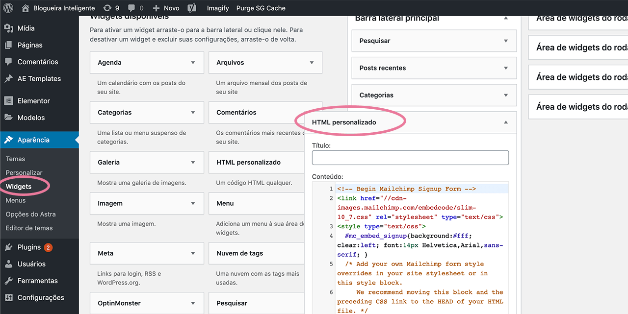 Como criar uma lista de emails grátis usando o MailChimp – Guia fácil