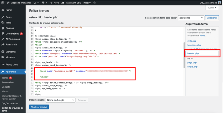 Como inserir códigos no Wordpress – AdSense, Scripts, header e mais ...