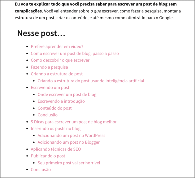 Como escrever um Post de Blog: O Guia Completo